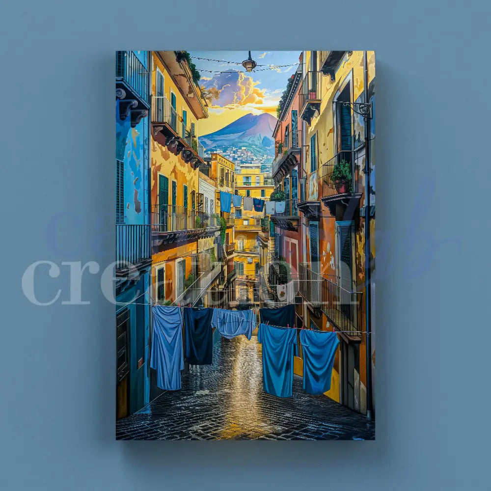 Quartieri Spagnoli - Quadri Moderni di Napoli su Tela